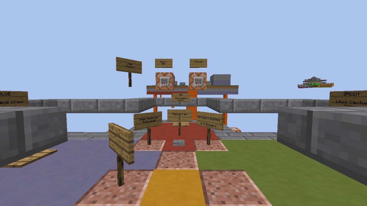 [4 PLAYERS] MINI MICRO BATTLES! Minecraft Map