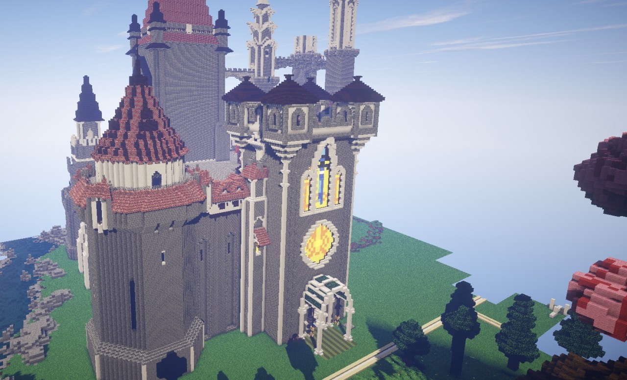 Fantasy Castle for an RPG Minecraft Map