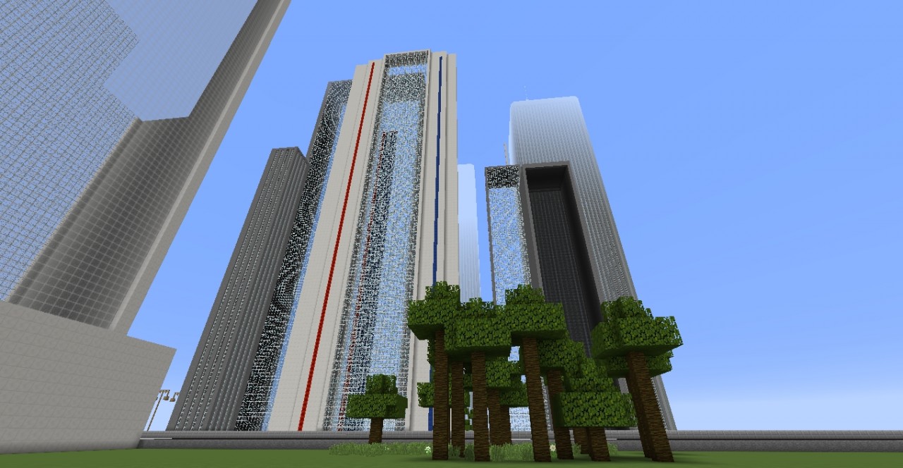 old WTC Minecraft Map