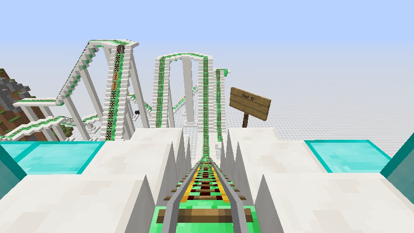 [Rollercoaster] Fast n, Speed [Release [1.8] Minecraft Map