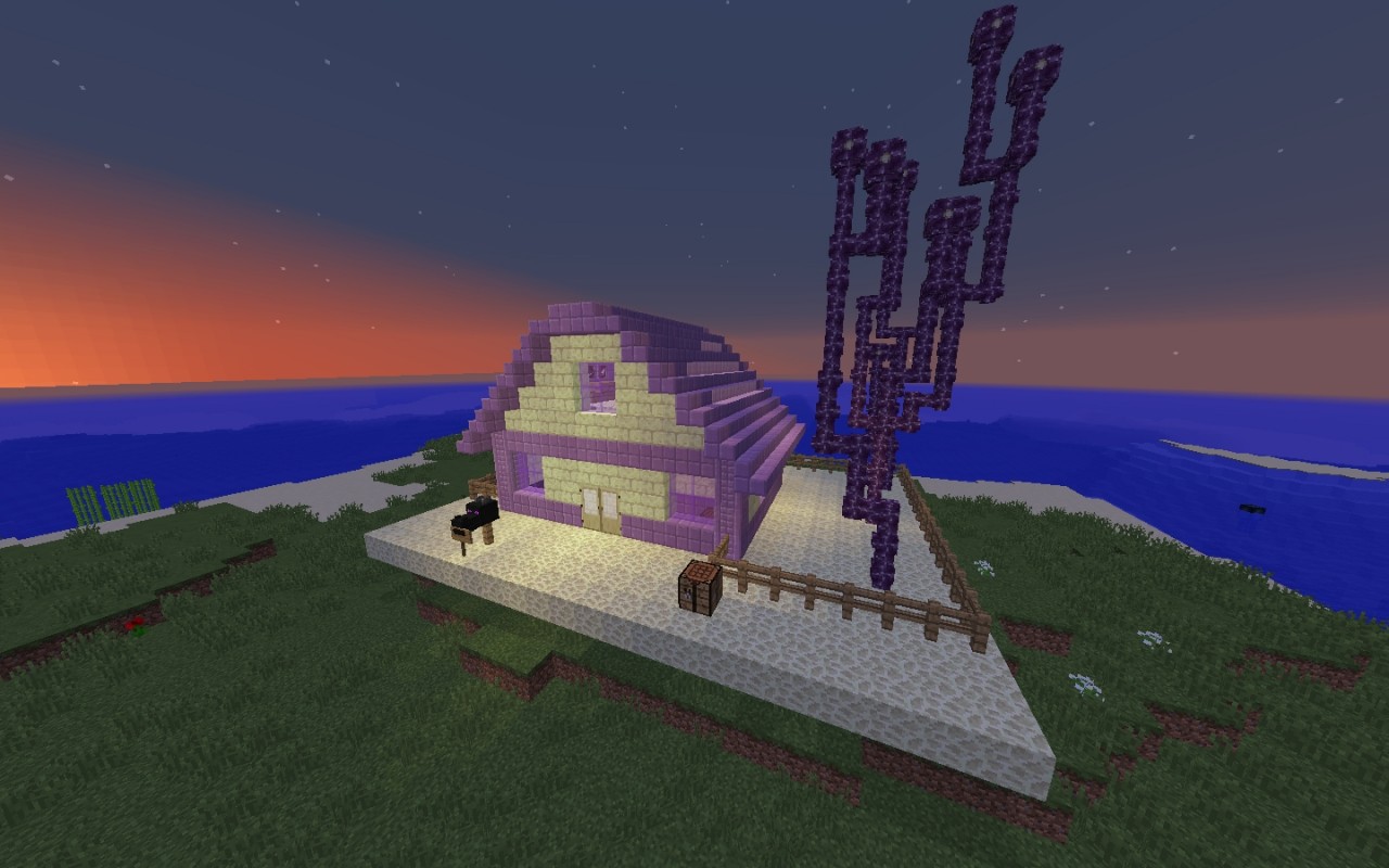 -1.9 Snapshot- Ender Style House Minecraft Map