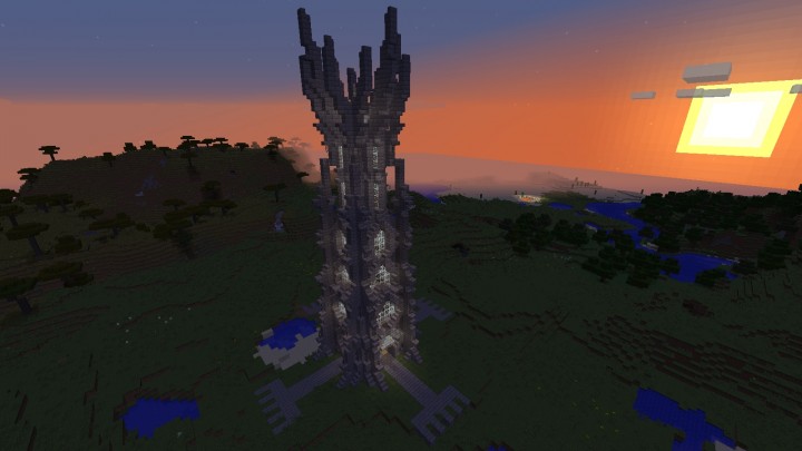 The Sorcerer's tower Minecraft Map