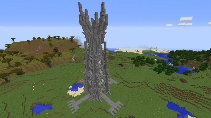 The Sorcerer's tower Minecraft Map