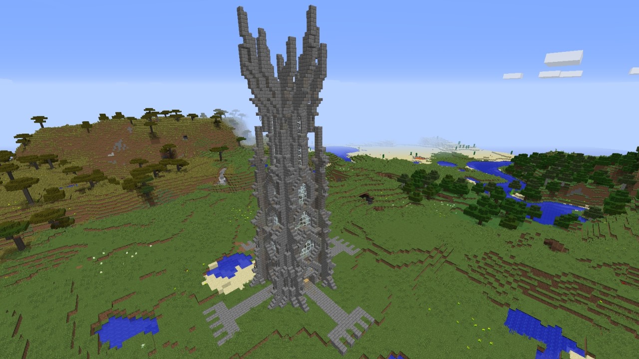 The Sorcerer's tower Minecraft Map