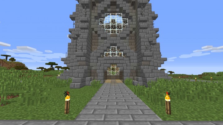 The Sorcerer's tower Minecraft Map