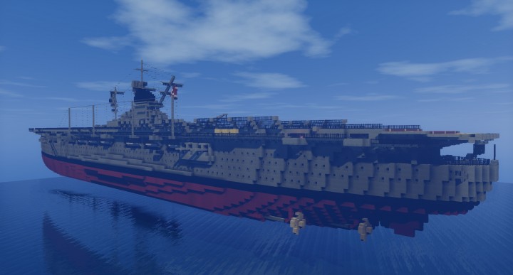 German Aircraft Carrier: Graf Zeppelin Minecraft Map