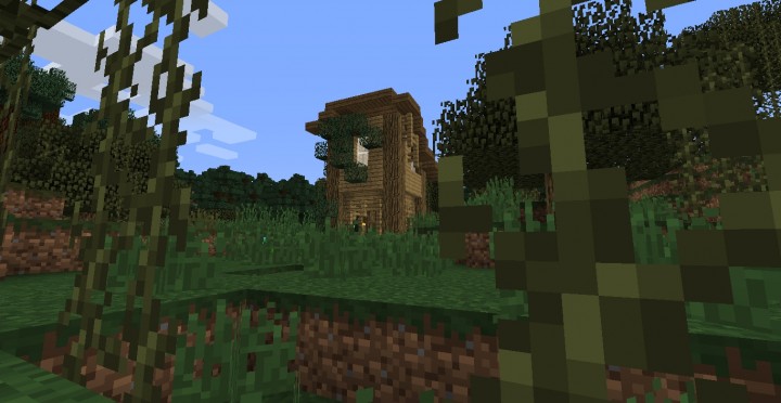 Swamp Shack Minecraft Map