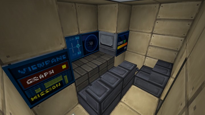 UNSC Albatross [1.8x] [Interiror] Minecraft Map