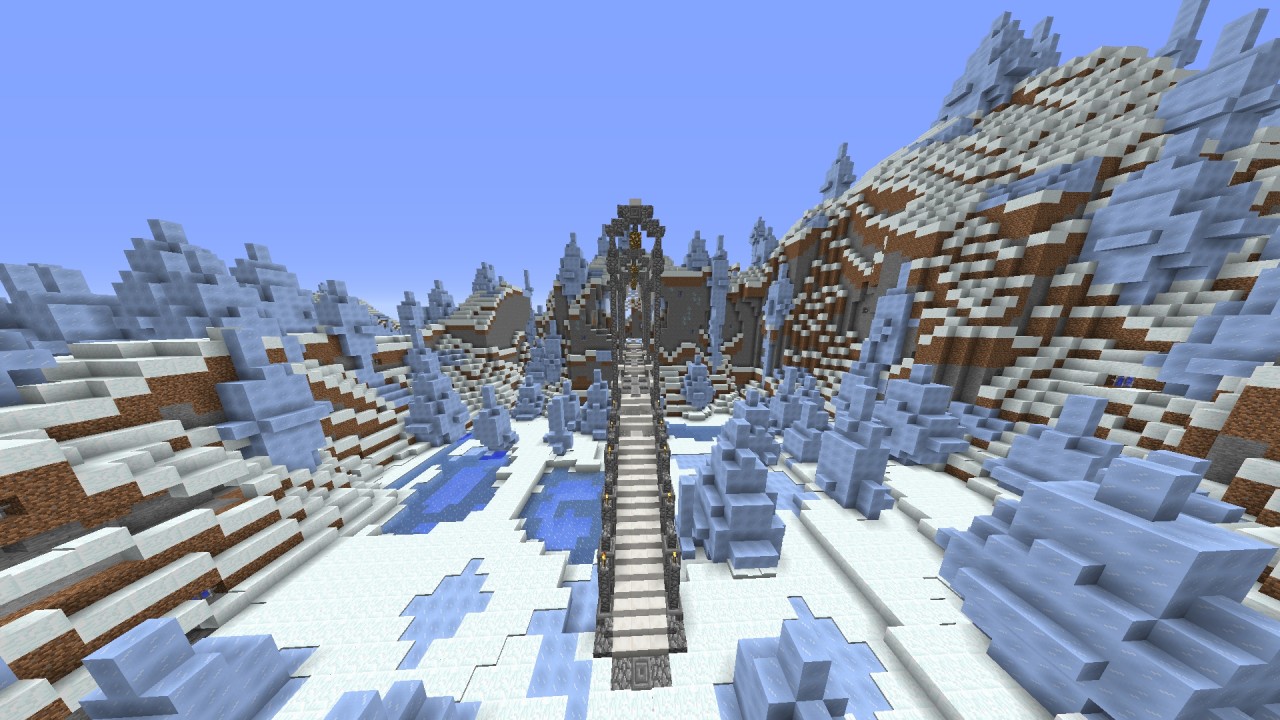 Icy Wonderland Minecraft Map