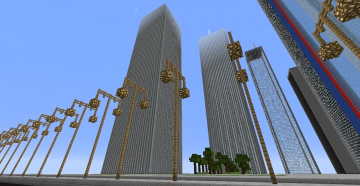 old WTC Minecraft Map