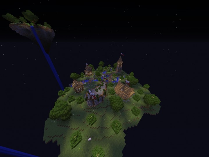 Sky Island Build Minecraft Map