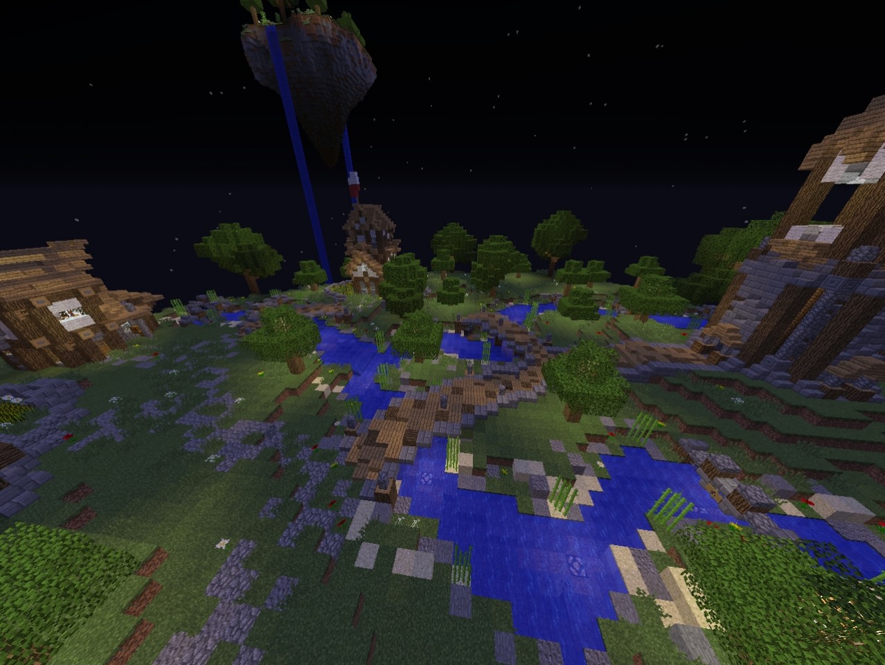 Sky Island Build Minecraft Map