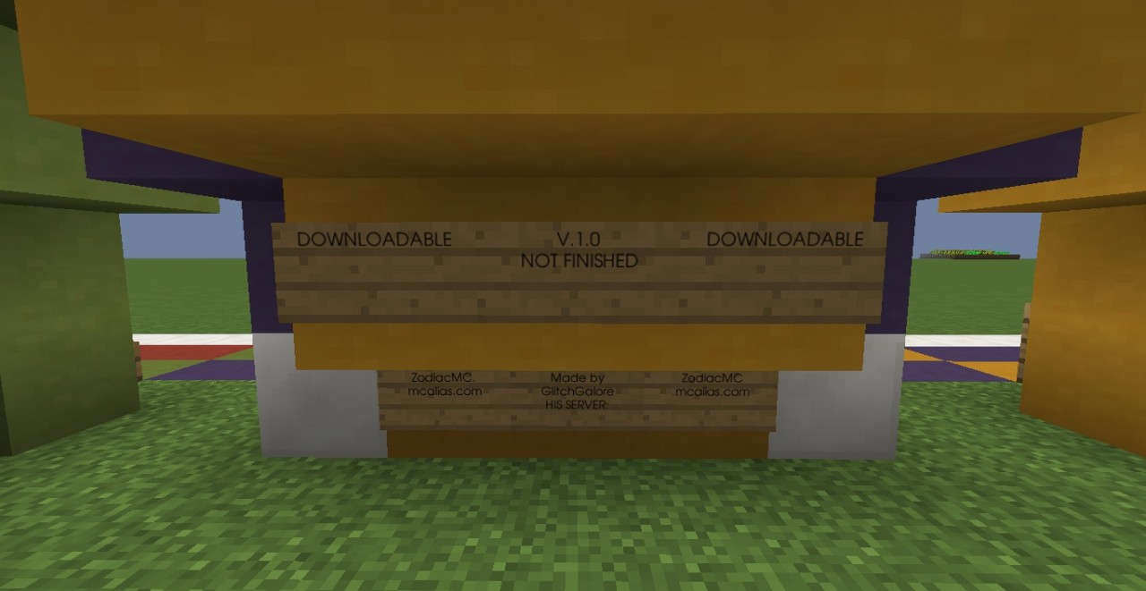 Minecraft SERVER Spawn! (V.1.0 Schematic) Minecraft Map