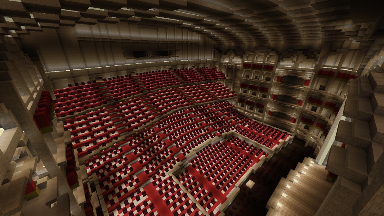 Huge Theatre for Plays!! Minecraft Map