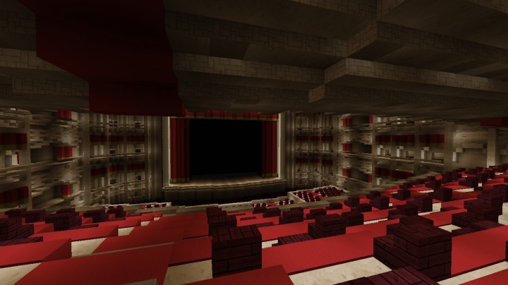 Huge Theatre for Plays!! Minecraft Map