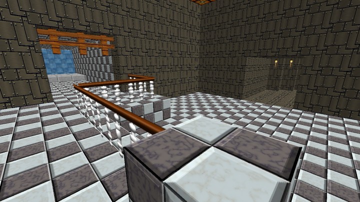 Mario 64 Castle (whit texture) Minecraft Map