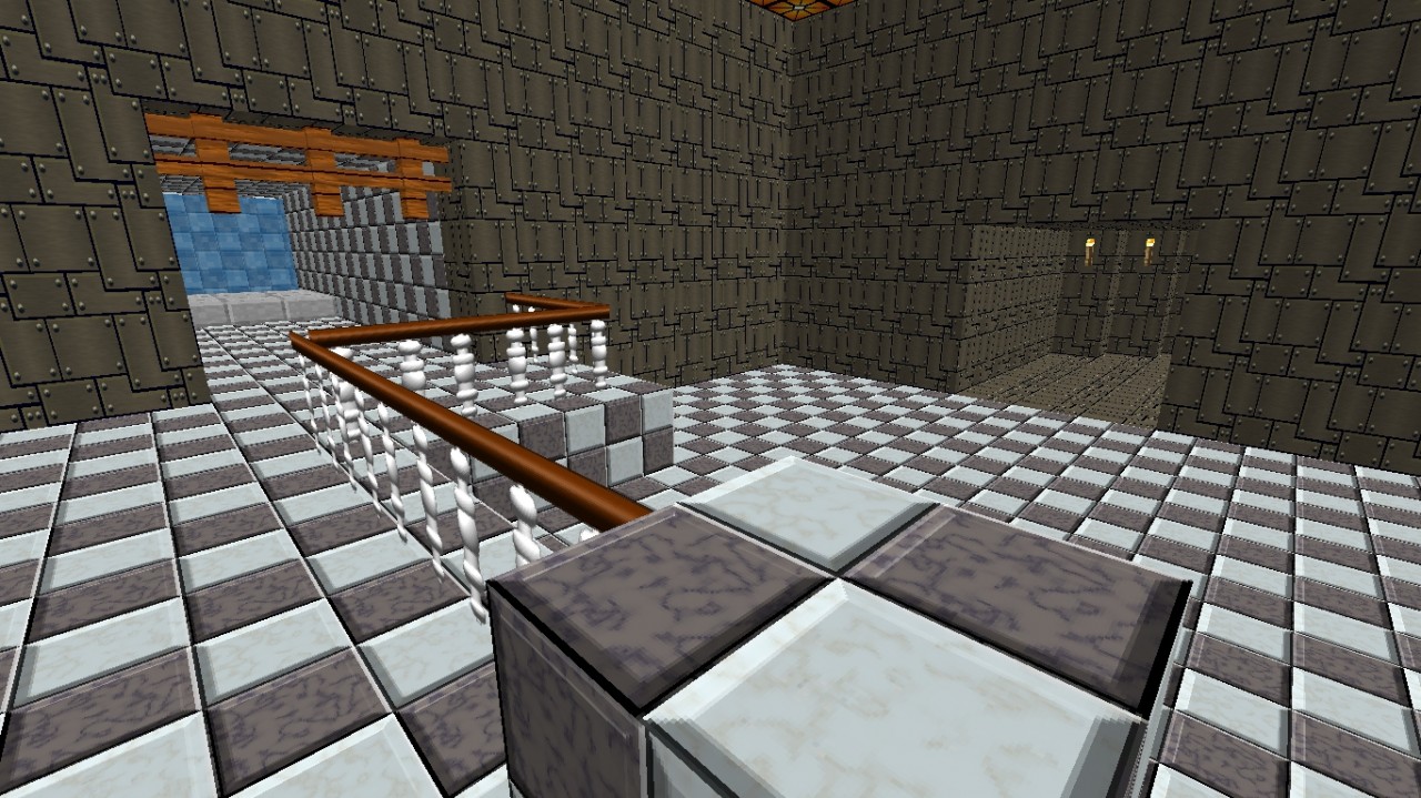 Mario 64 Castle (whit texture) Minecraft Map