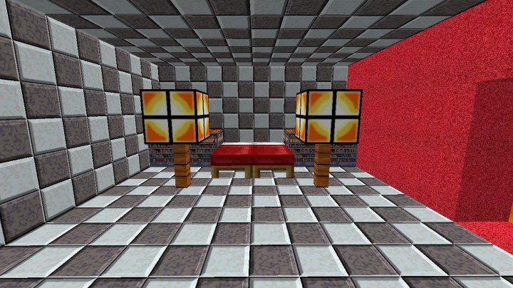 Mario 64 Castle (whit texture) Minecraft Map