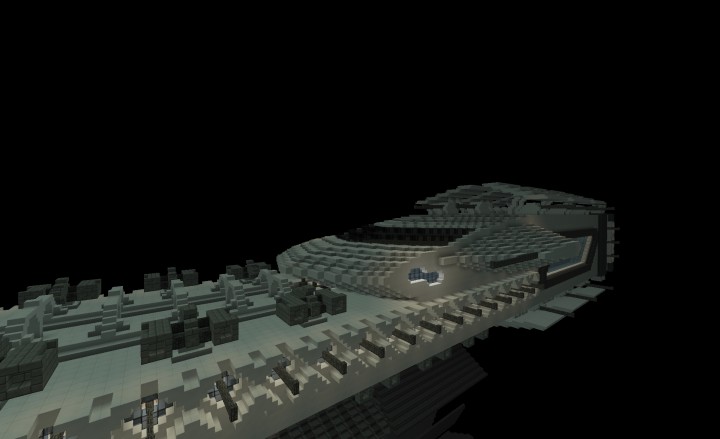 Space Quack - A Big Spaceship Minecraft Map