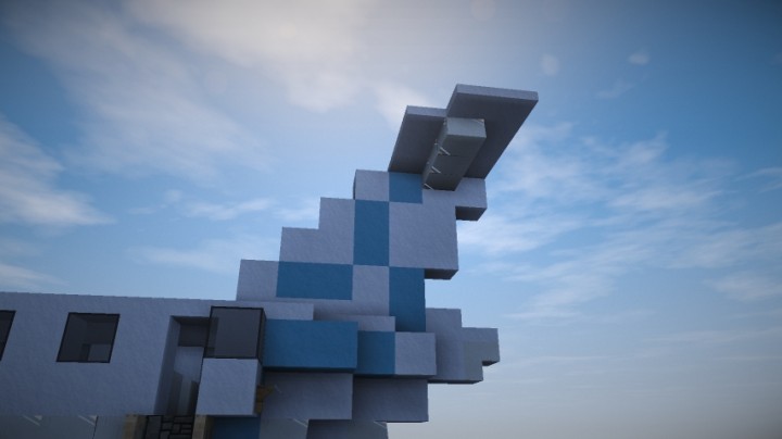 Atr 72-500 || Light Blue Minecraft Map