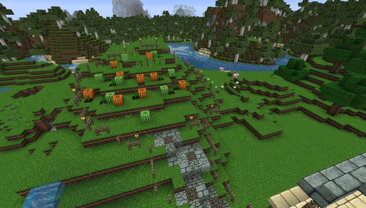 Starter World #1 Elven Palace Minecraft Map