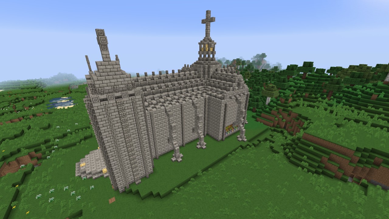 Old Stone Cathedral Minecraft Map
