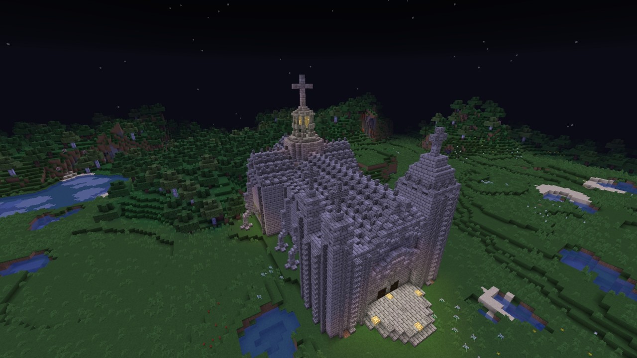 Old Stone Cathedral Minecraft Map