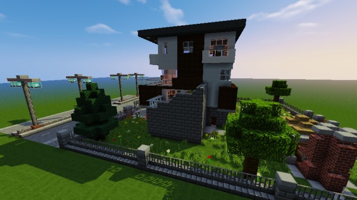 Dr. House for the rich modern mansion Minecraft Map