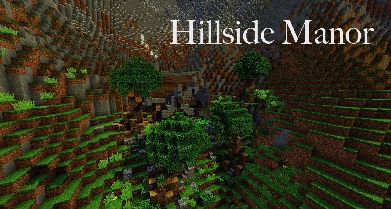 Hillside Manor [MEDIEVAL DESIGN] Minecraft Map