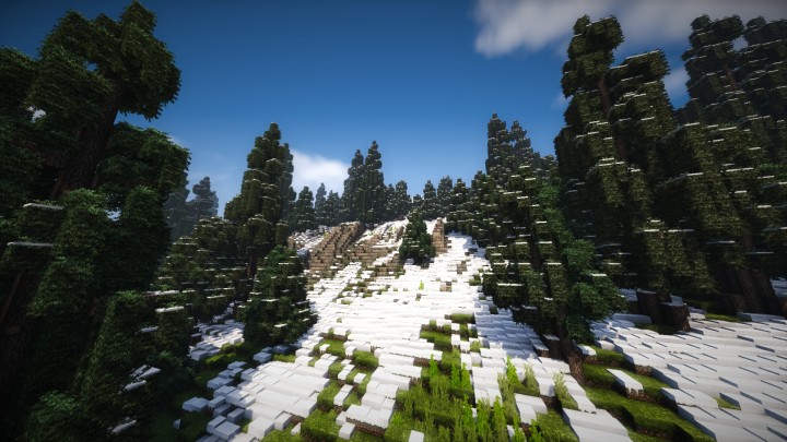 4K Realistic Terrain Minecraft Map