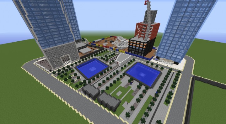 The New World Trade Center 1:2 Minecraft Map