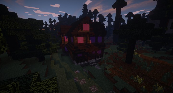 House in the woods Minecraft Map