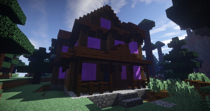 House in the woods Minecraft Map