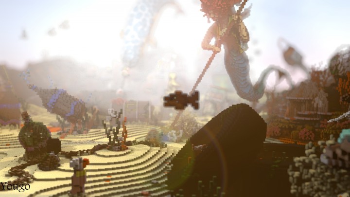 Underwater Sweet Nightmare - 10 hours challenge - PMC contest Minecraft Map