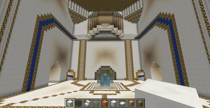 Capital Ship Arch S Chara mk. III G4M8 Minecraft Map