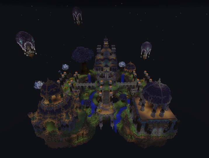 Skyblock spawn Minecraft Map