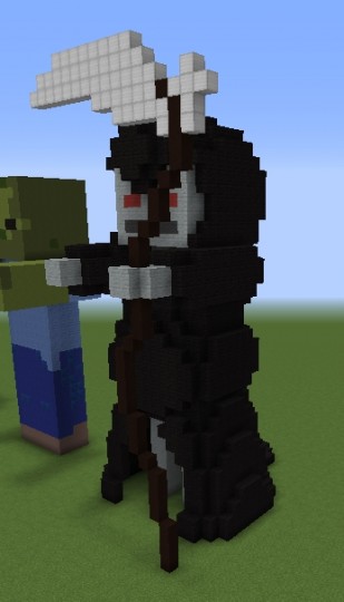 Grim Reaper with Scythe Minecraft Map
