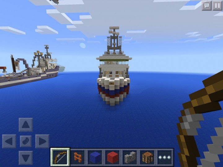 Research ship Minecraft Map