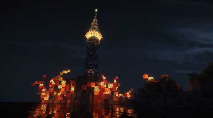 Mermaid tower Minecraft Map