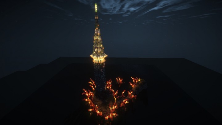 Mermaid tower Minecraft Map