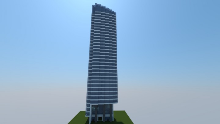 Oceanfront Financial Centre Minecraft Map