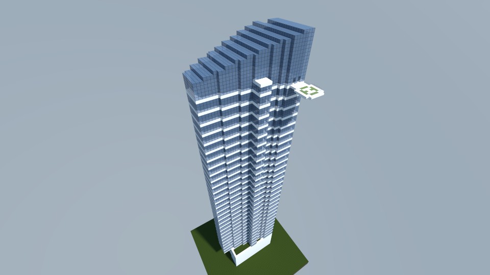 Oceanfront Financial Centre Minecraft Map