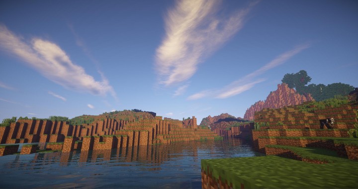 First custom terrain map Minecraft Map