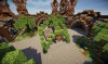 Medieval spawn 50x50 Minecraft Map