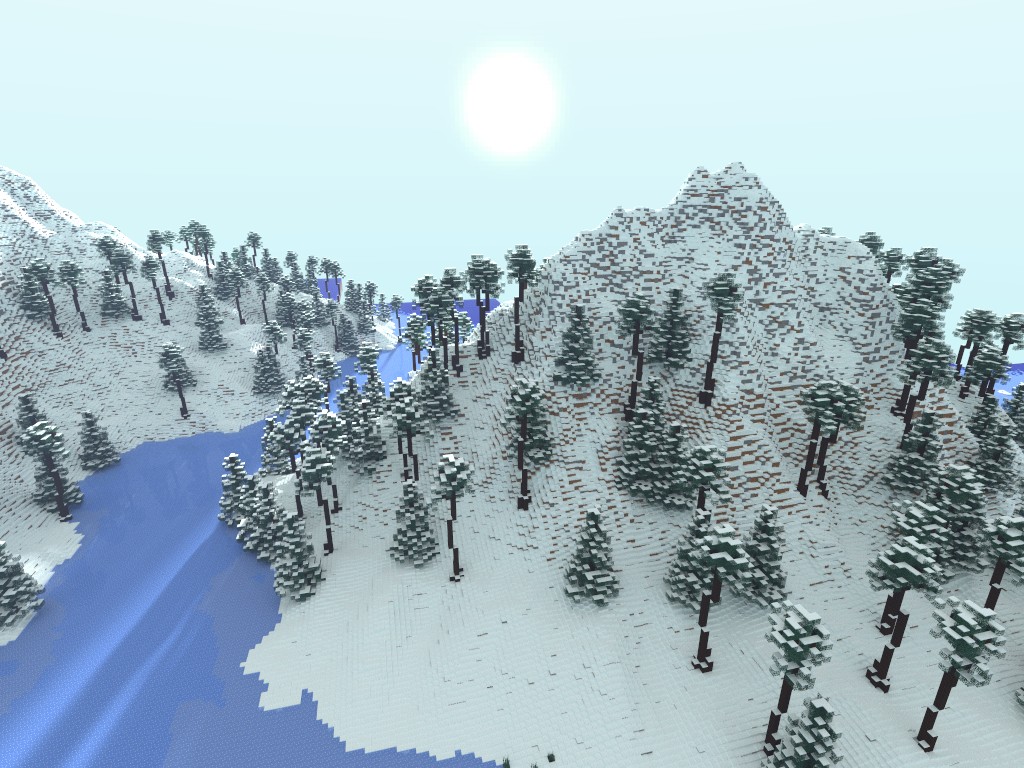 Custom Terrain Map - 69 Minecraft Map