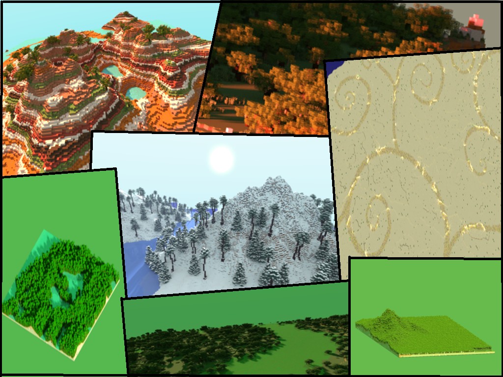 Custom Terrain Map - 69 Minecraft Map