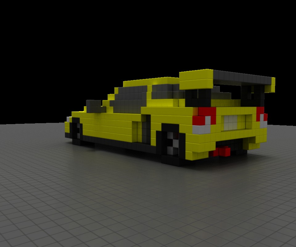 My Voxel Art Minecraft Blog