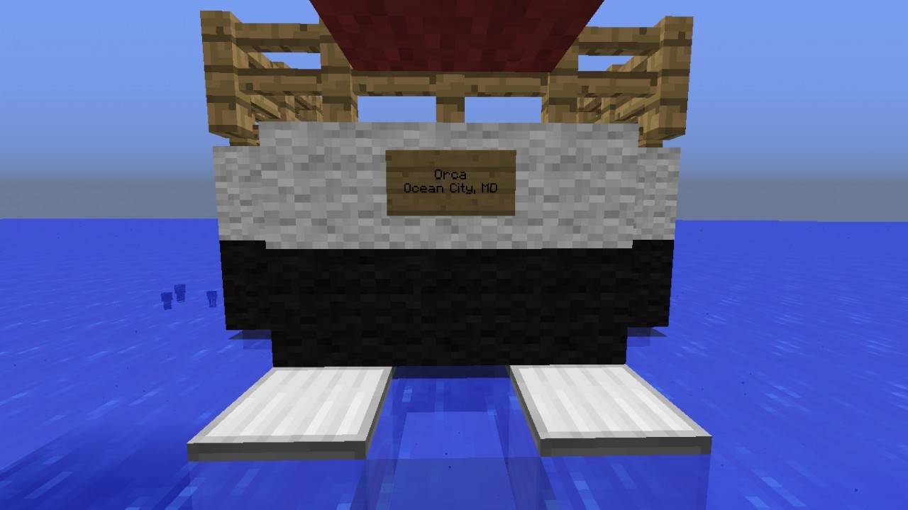 Speed Boat "Orca" Minecraft Map