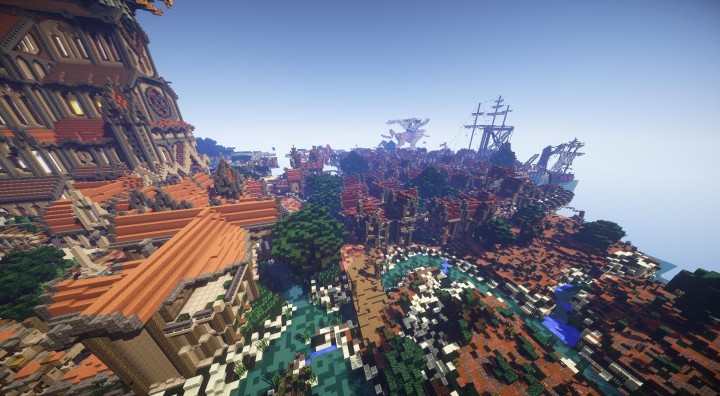 Isla de Montegryfo; Solari Creation Minecraft Map
