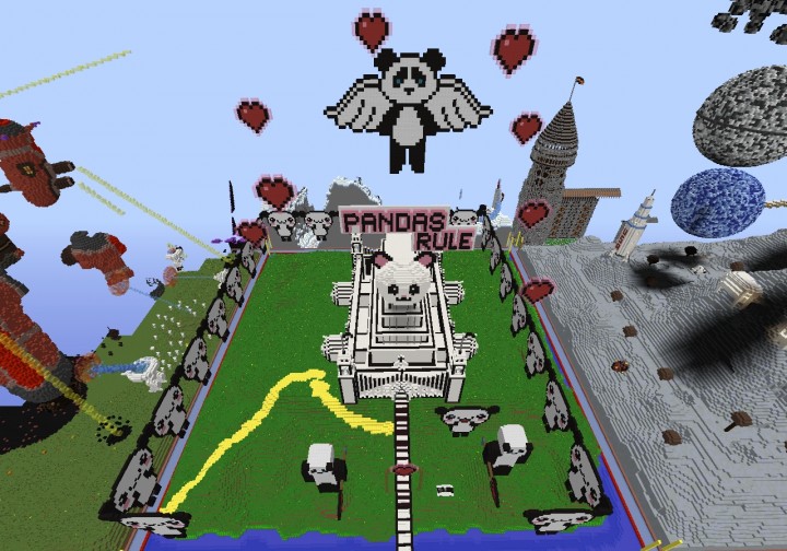 Panda palace Minecraft Map